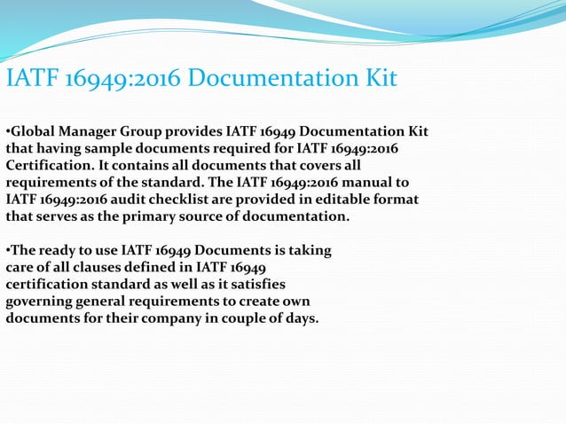 IATF PPT K-10655 | PPTX | Automotive Industry | Industries