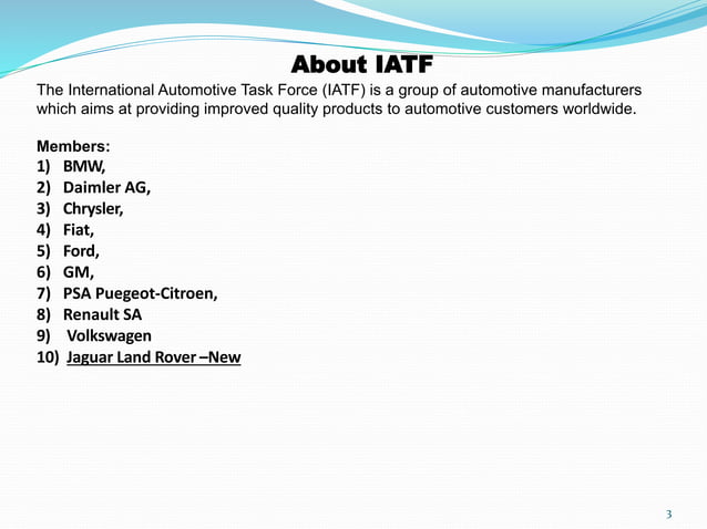 IATF PPT.pptx | Business Administration | Business
