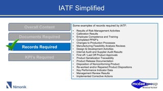 IATF 16949: 2016 | PPTX | Human Resources | Business
