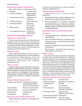 Iatrogenic disorders 1 | PDF