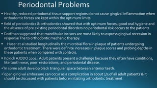 Iatrogenic effect of orthodontic tooth movement | PPTX
