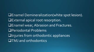 Iatrogenic effect of orthodontic tooth movement | PPTX