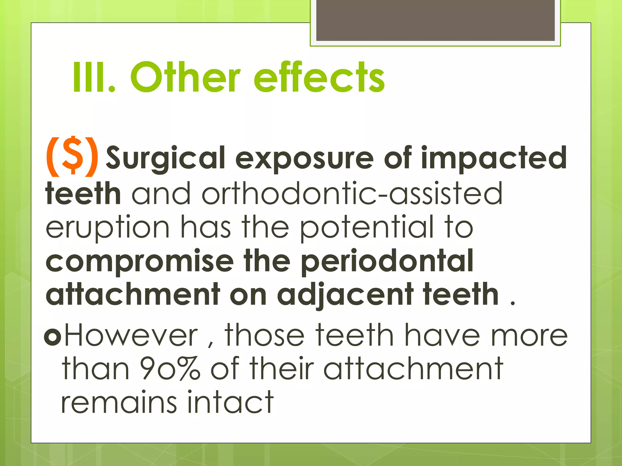 Iatrogenic factors in periodontal disease | PPTX