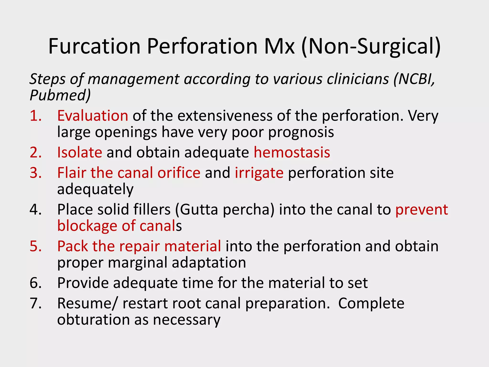 Iatrogenic Perforation- A guide to fixing the hole in your patient's ...