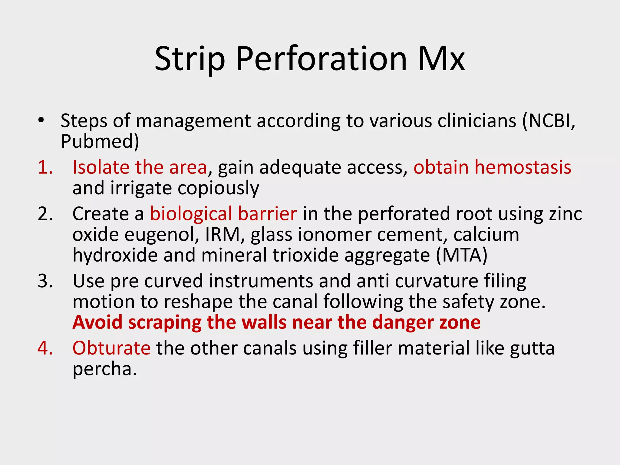 Iatrogenic Perforation- A guide to fixing the hole in your patient's ...