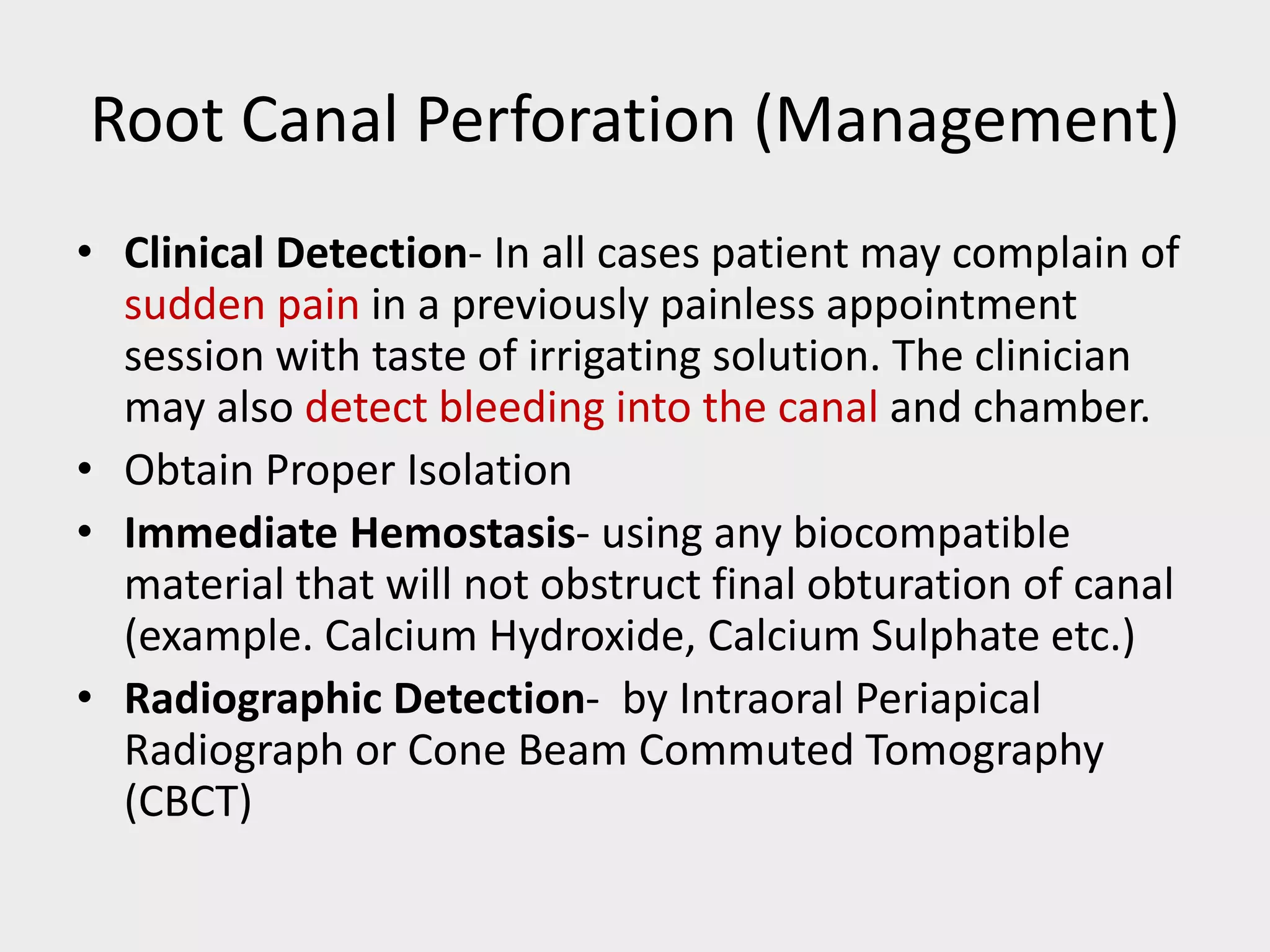 Iatrogenic Perforation- A guide to fixing the hole in your patient's ...