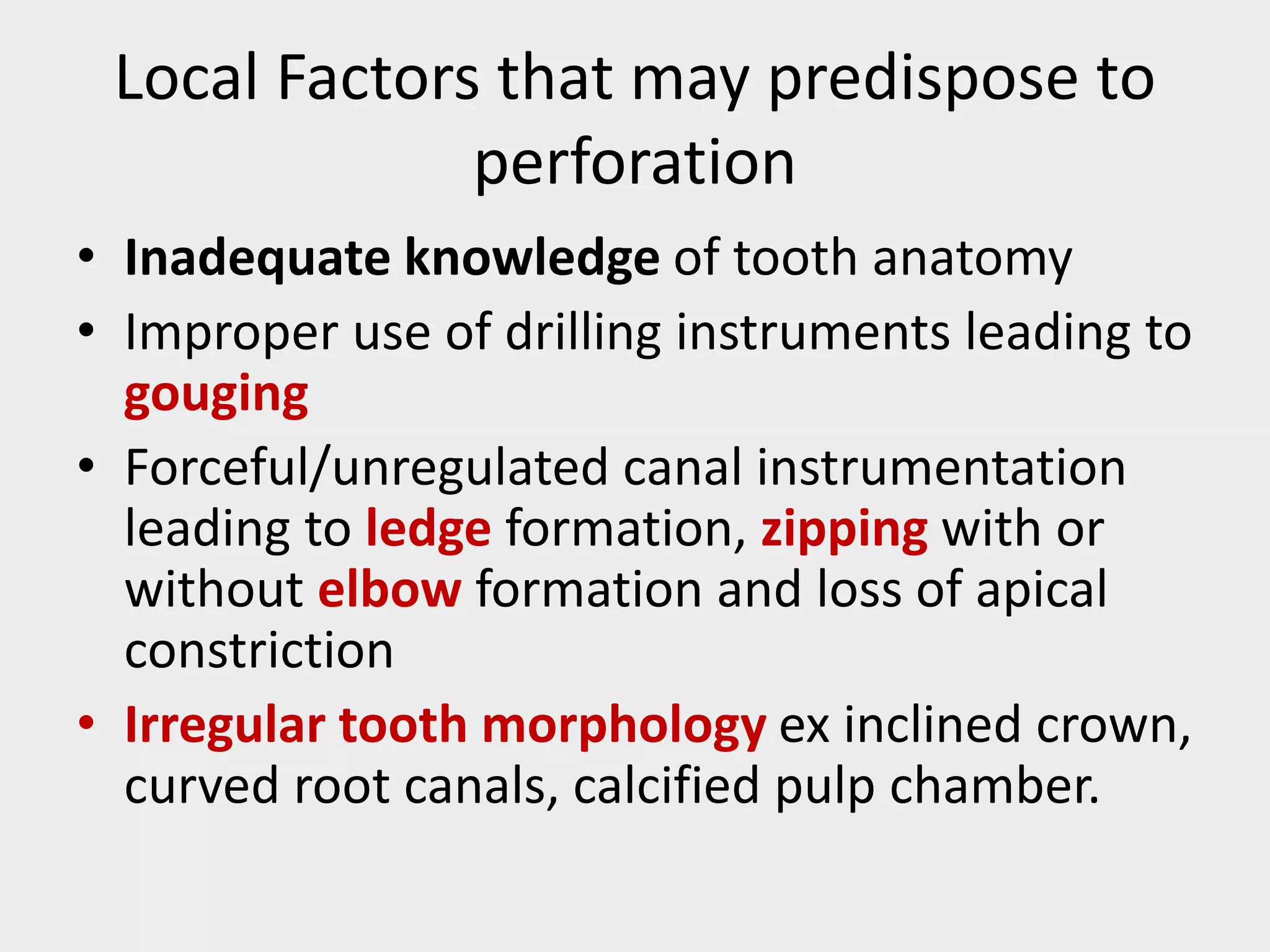 Iatrogenic Perforation- A guide to fixing the hole in your patient's ...