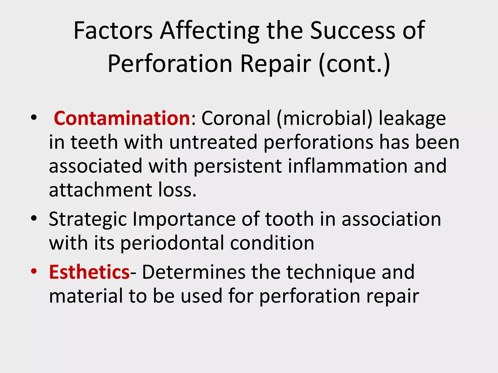 Iatrogenic Perforation- A guide to fixing the hole in your patient's ...