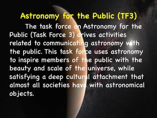 International Astronomy Union | PPT