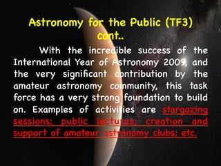 International Astronomy Union | PPT