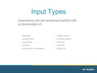 iAuditor - Inspection Checklist App. How to get started. | PPTX