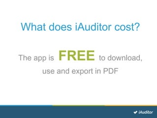 iAuditor - Inspection Checklist App. How to get started. | PPTX