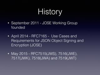 A Primer on JSON Web Tokens | PPT