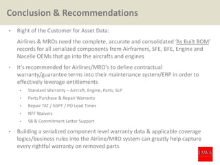 Aviation Warranty Data Management – Challenges & Opportunities | PDF