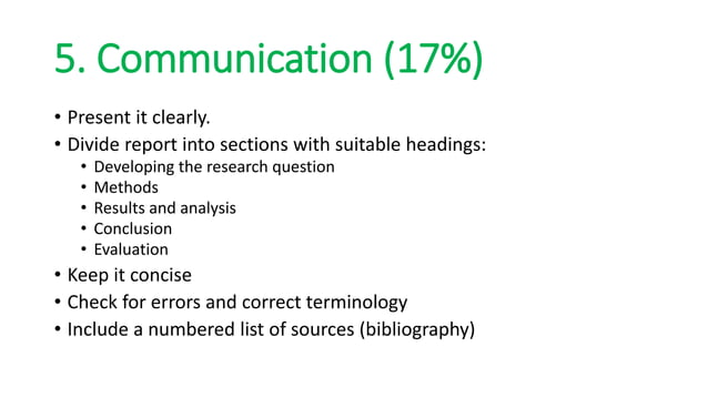 IB Biology Guide to the IA Coursework | PPTX | Educational Assessment ...
