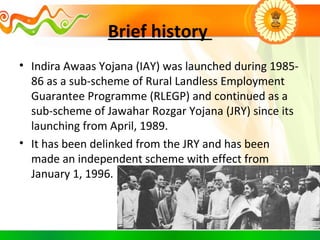 Indira awaas yojana | PPT