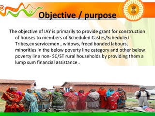 Indira awaas yojana | PPT