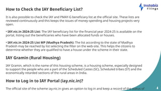 Explore the Indira Awaas Yojana Housing Scheme | PPTX