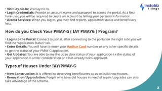 Explore the Indira Awaas Yojana Housing Scheme | PPTX