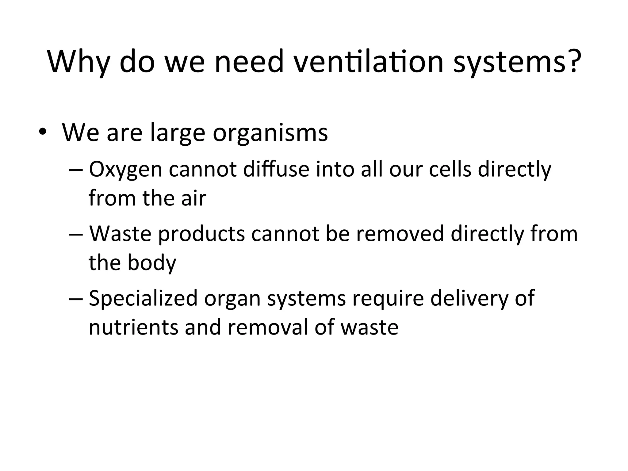 CAS IB Biology 6.4 Gas Exchange | PPT