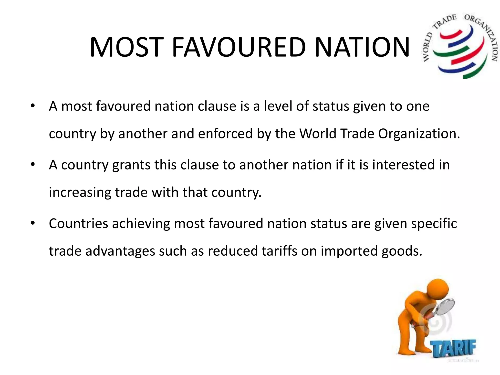 Most Favored Nations (MFN) | PPTX