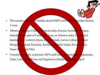 Most Favored Nations (MFN) | PPTX