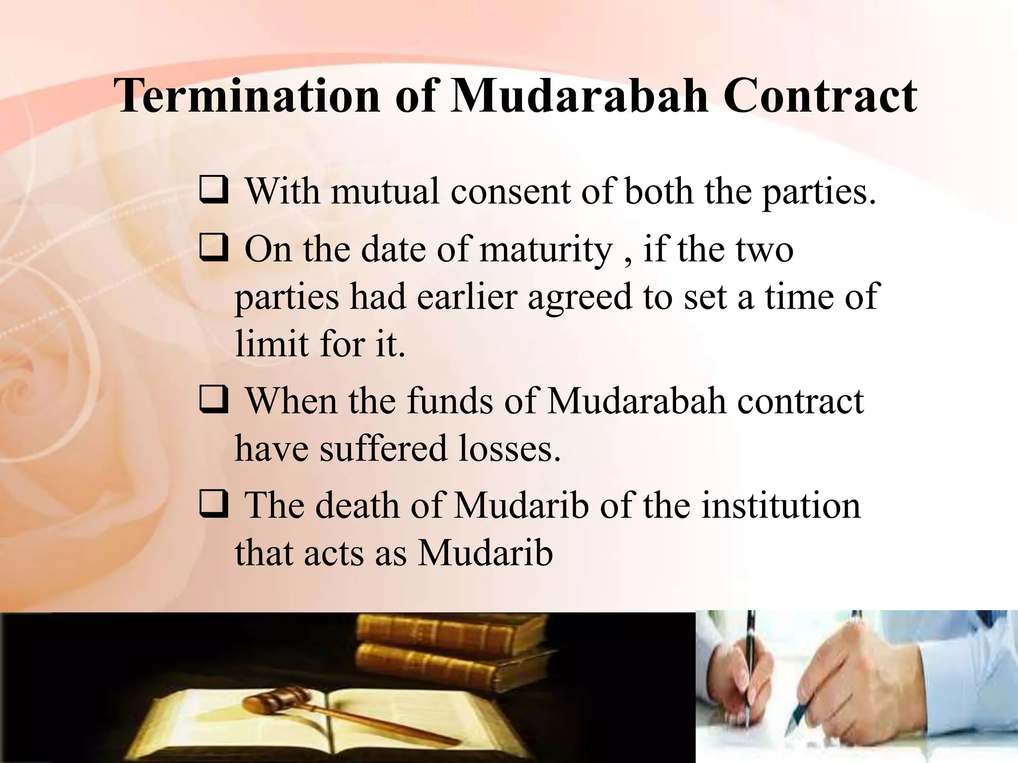 Mudaraba ( Islamic Banking's one most important term) | PPTX | Business ...