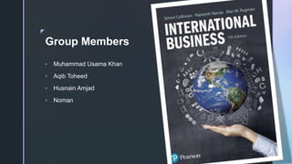 Chapter 2 Alan M Rugman | PPTX