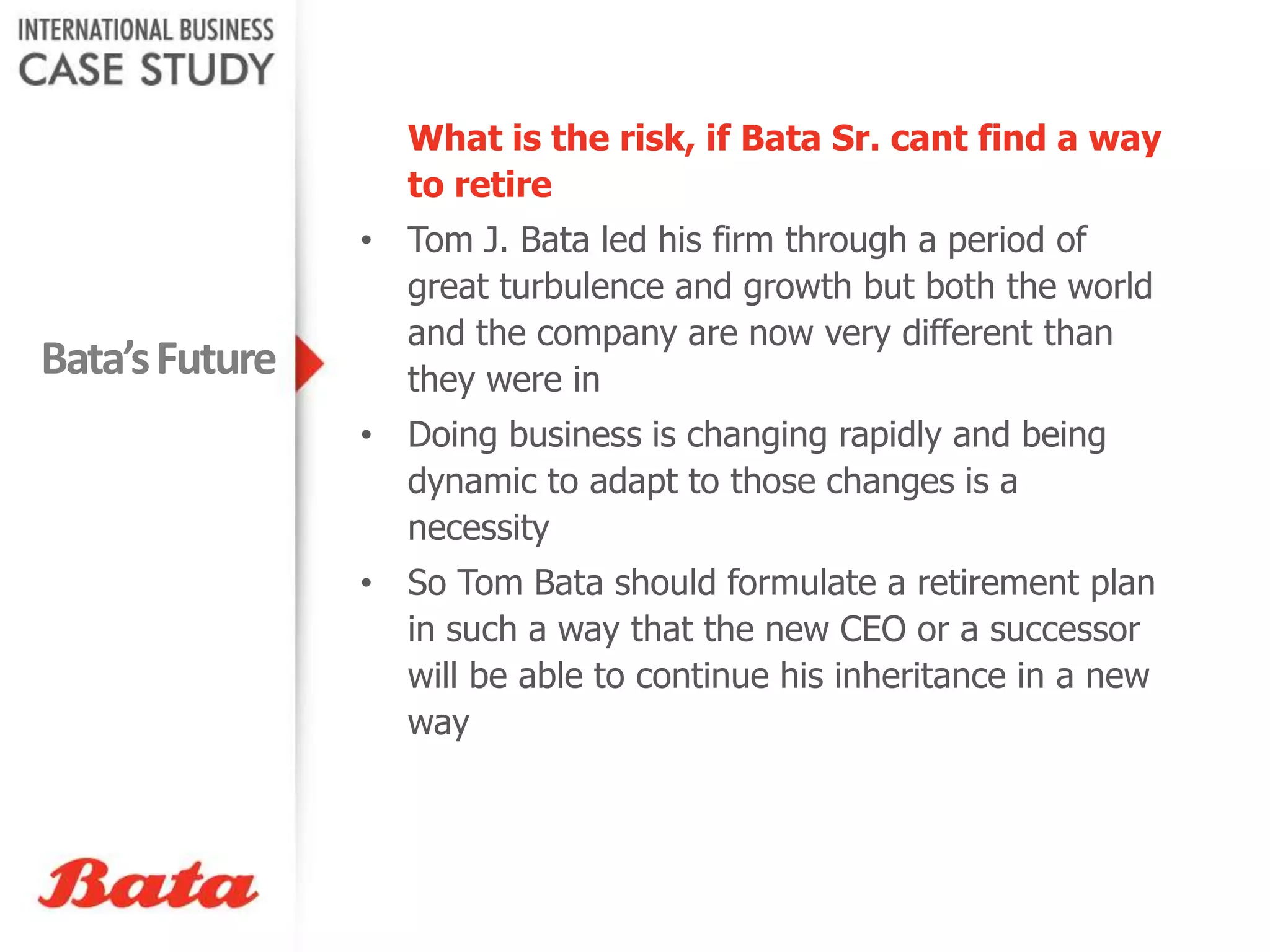 Bata Case Study | PPTX