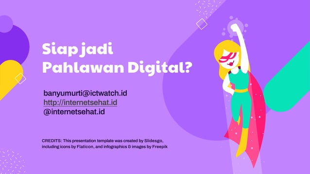 Be A Digital Superhero: Digital Citizenship for Children | PPT