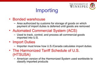 ib-export-import strategy for implmenting what we need | PPT