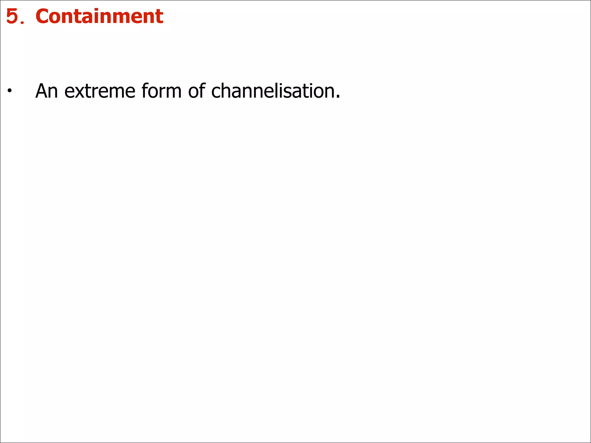IB Geography: Drainage Basins: Channelisation | ZIP