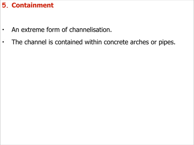 IB Geography: Drainage Basins: Channelisation | ZIP | Water Services ...