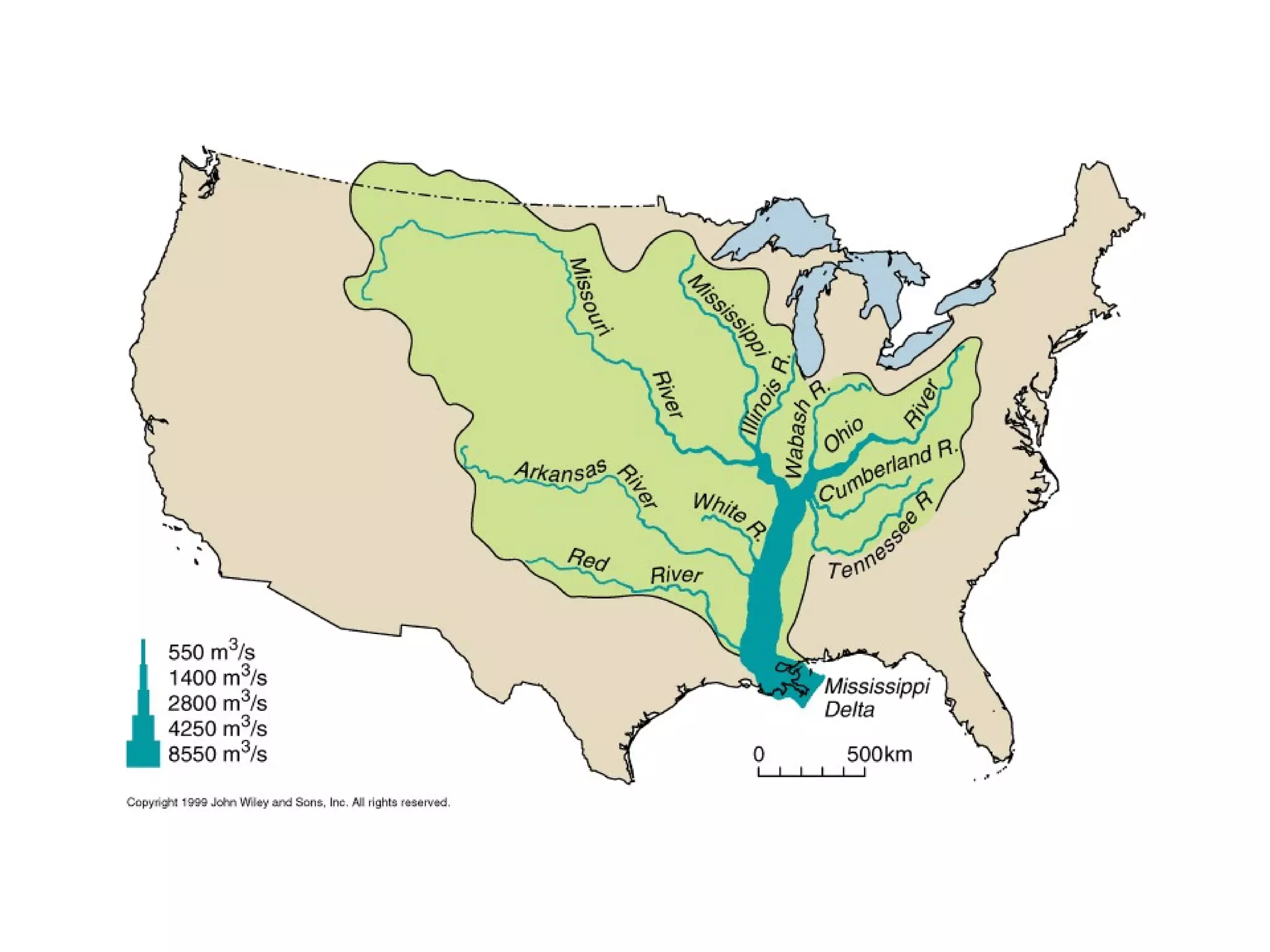 IB Geography: Drainage Basins: Mississippi Floods | PPS
