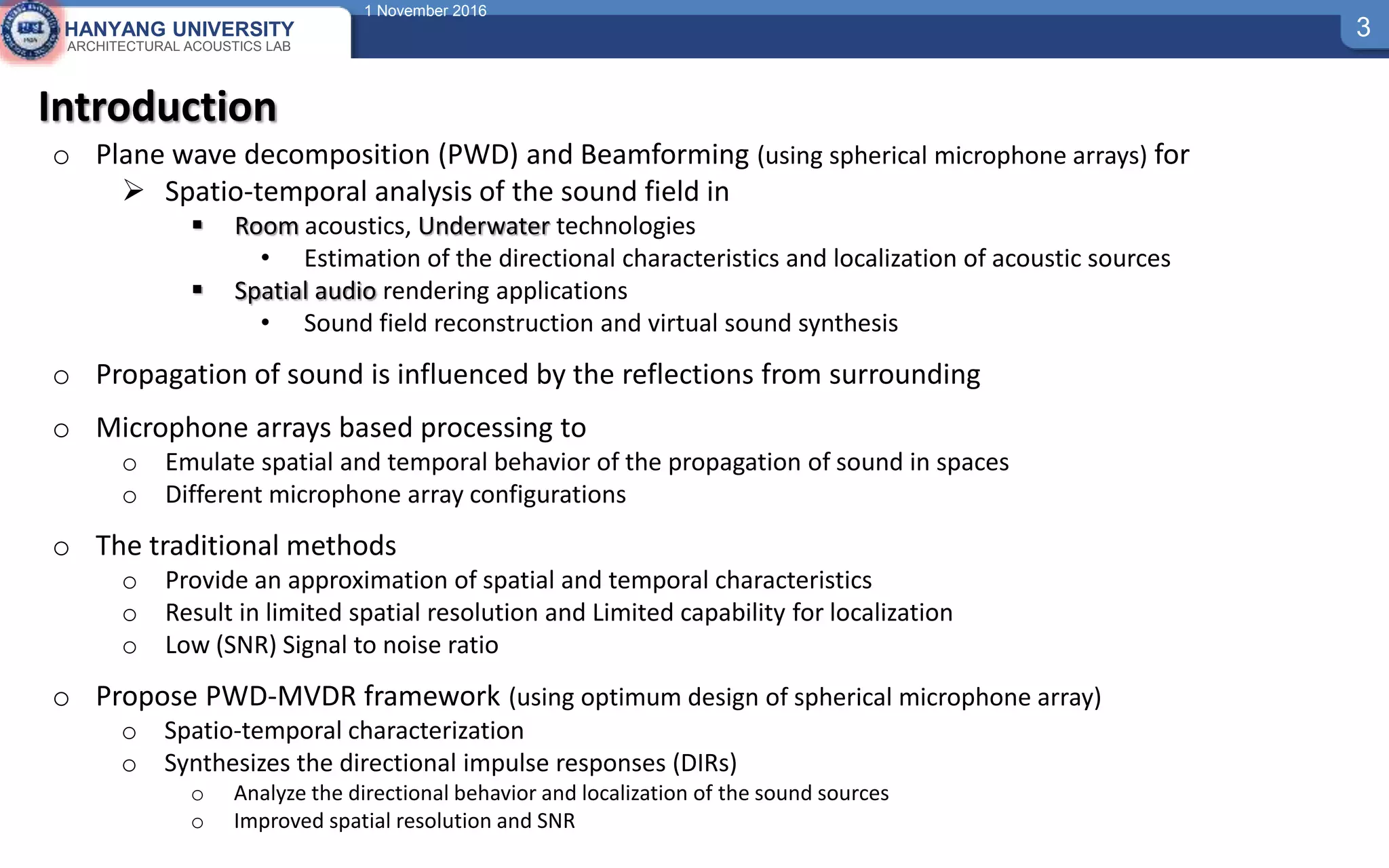 Plane Wave Decomposition And Beamforming For Directional Spatial Sound