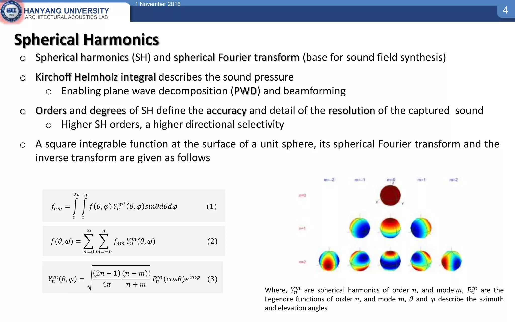 Plane wave decomposition and beamforming for directional spatial sound ...