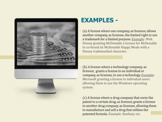 International Business - licensing and franchising | PPTX