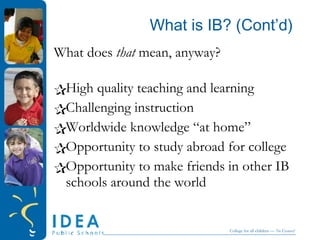 Communicator Ib Learner Profile