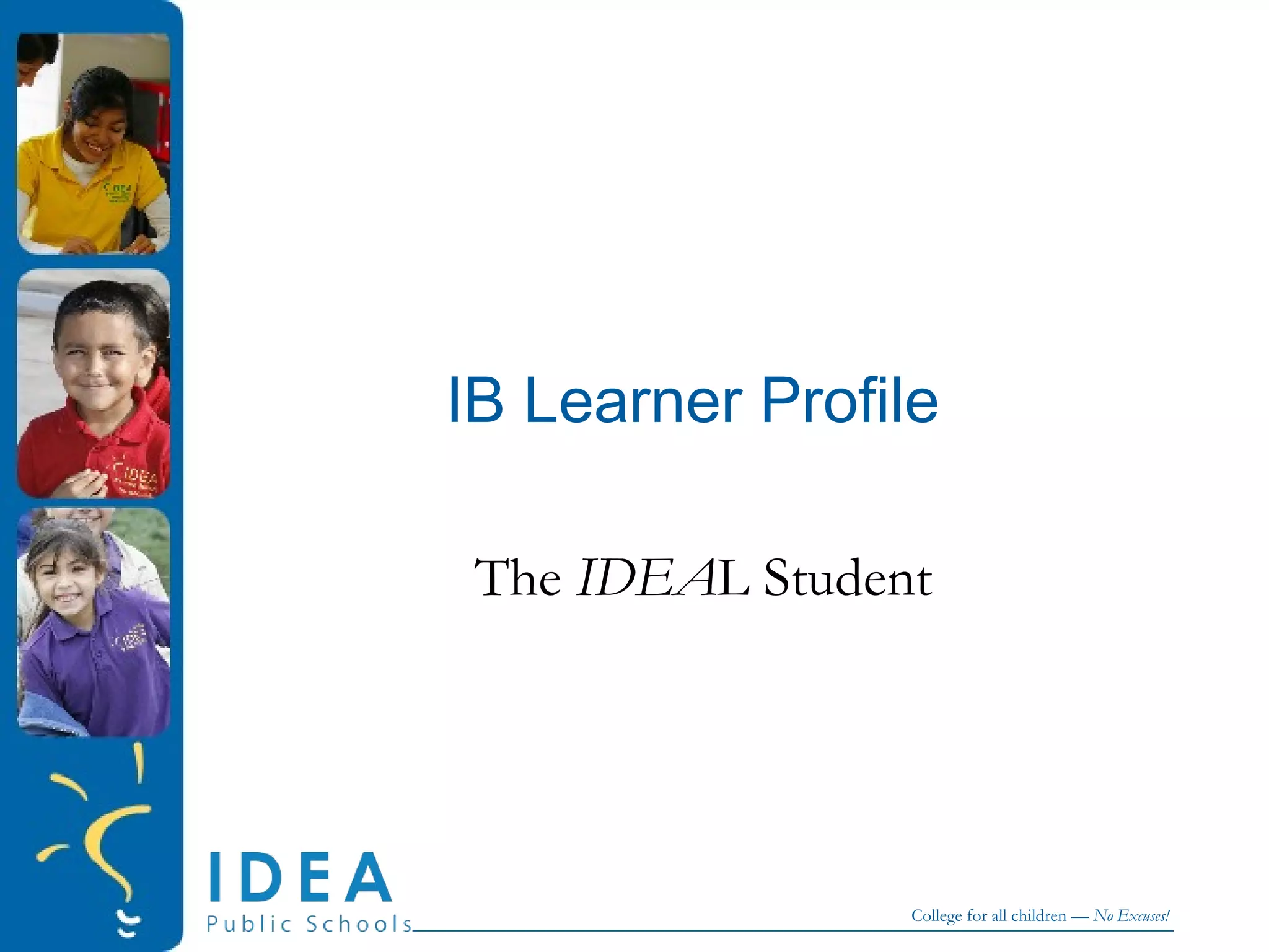 Ib Learner Profile | PPT