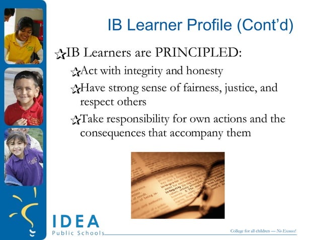 Ib Learner Profile | PPT | Educational Assessment | Education