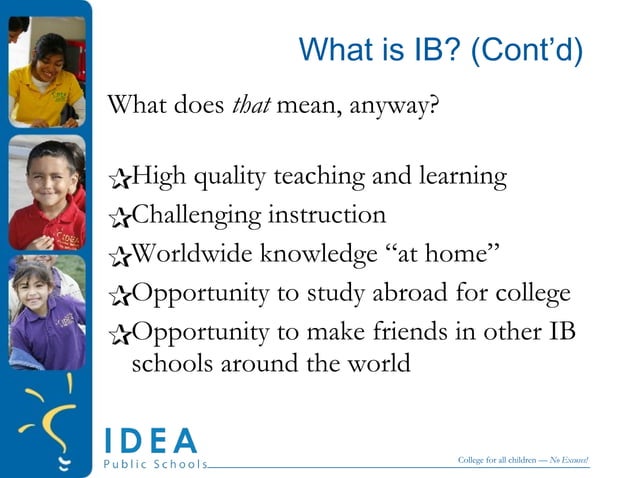 Ib Learner Profile | PPT | Educational Assessment | Education