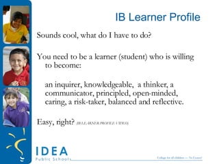 Communicators Ib Learner Profile