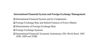 IB- NOU- Financial Market and Foreign Exchange Market.pptx