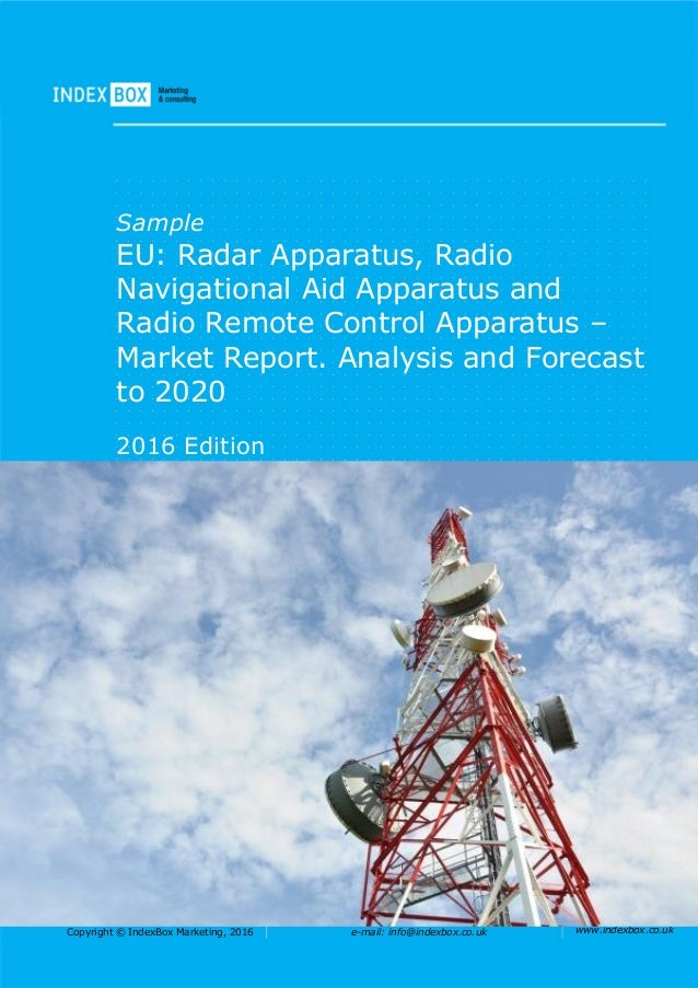 EU: Radar Apparatus, Radio Navigational Aid Apparatus And Radio Remot…