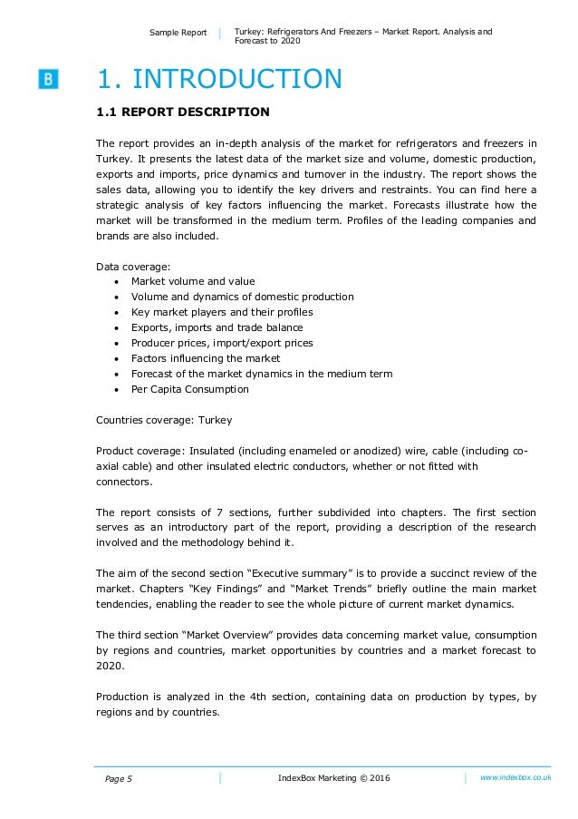 Turkey: Refrigerators And Freezers - Market Report. Analysis And Fore…