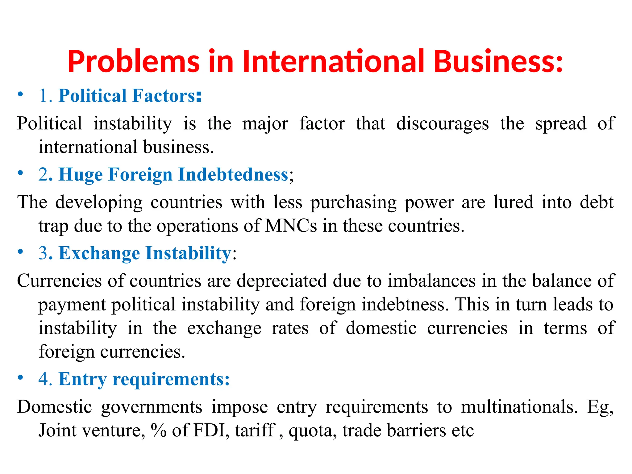 IB-UNIT-I. Fundamental concepts of international business | PPTX