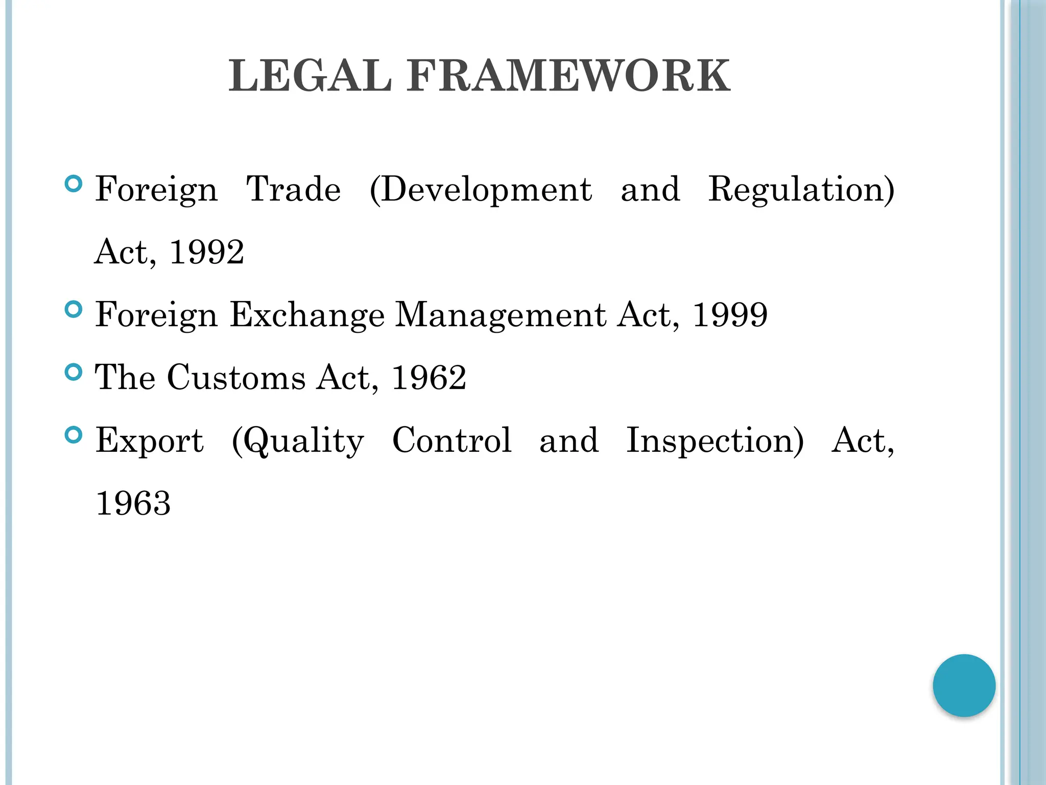 Export Import Documentation And Procedures Pptx