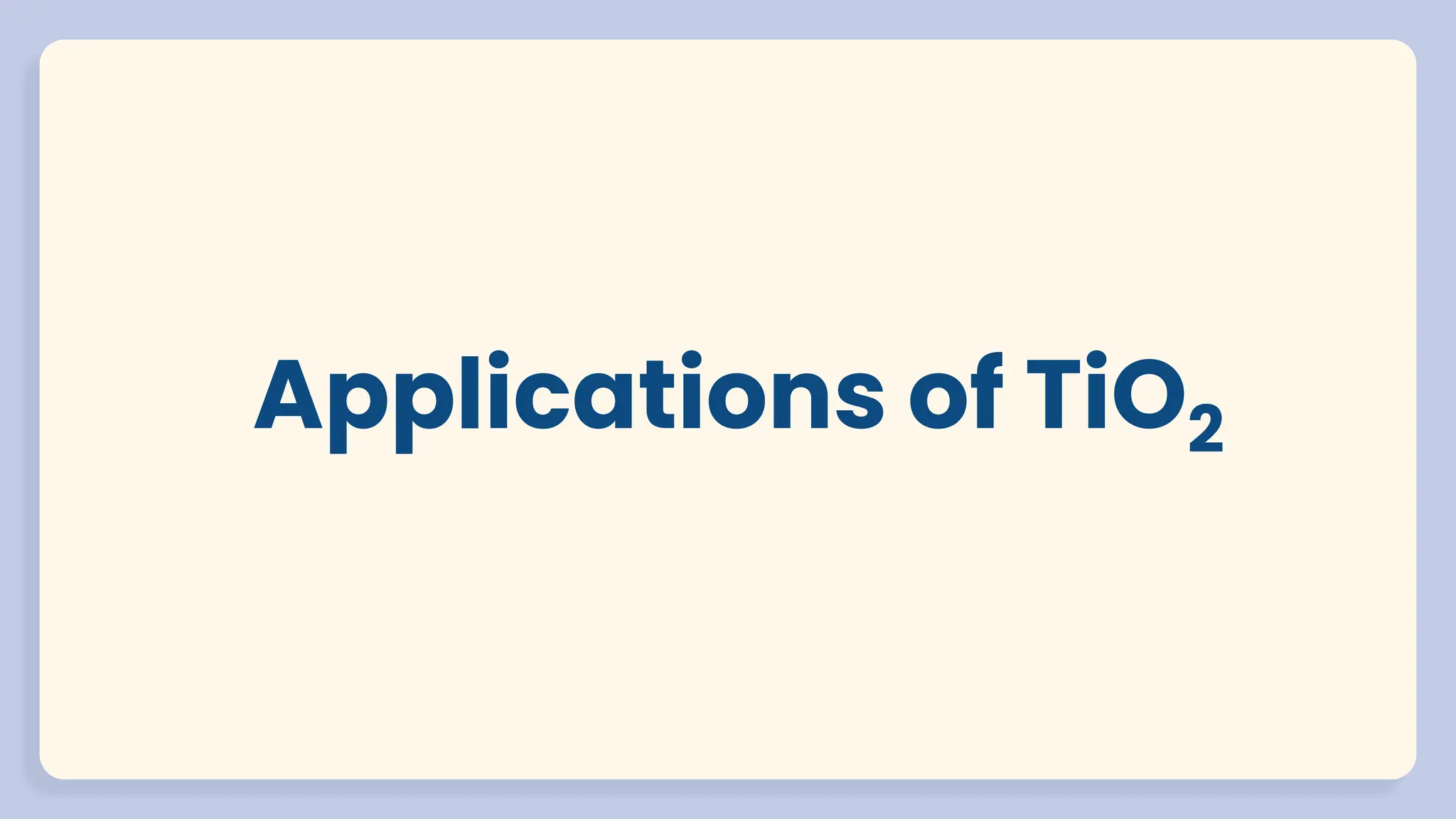 Review of Optical Properties of TiO2 Nanoparticles | PPTX