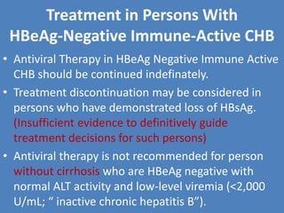 Recent guidelines in the management of chronic hepatitis | PPT