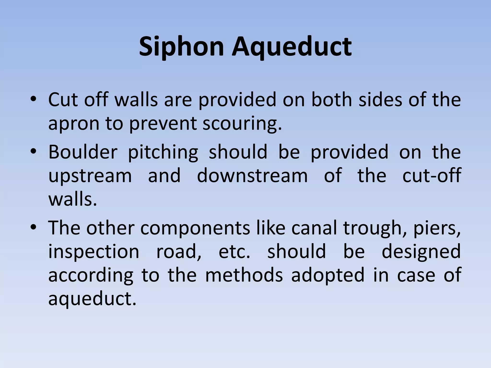 Cross drainage work | PDF